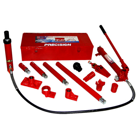 Body Jack 10 Ton Portable Hydraulic Repair Kit